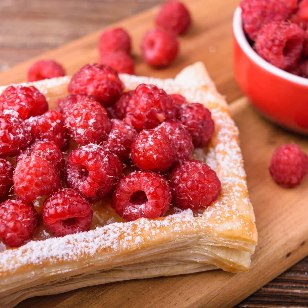 Vanilla Bean Custard Fruit Tarts With Honey Glazed Fruit Astor Apiaries