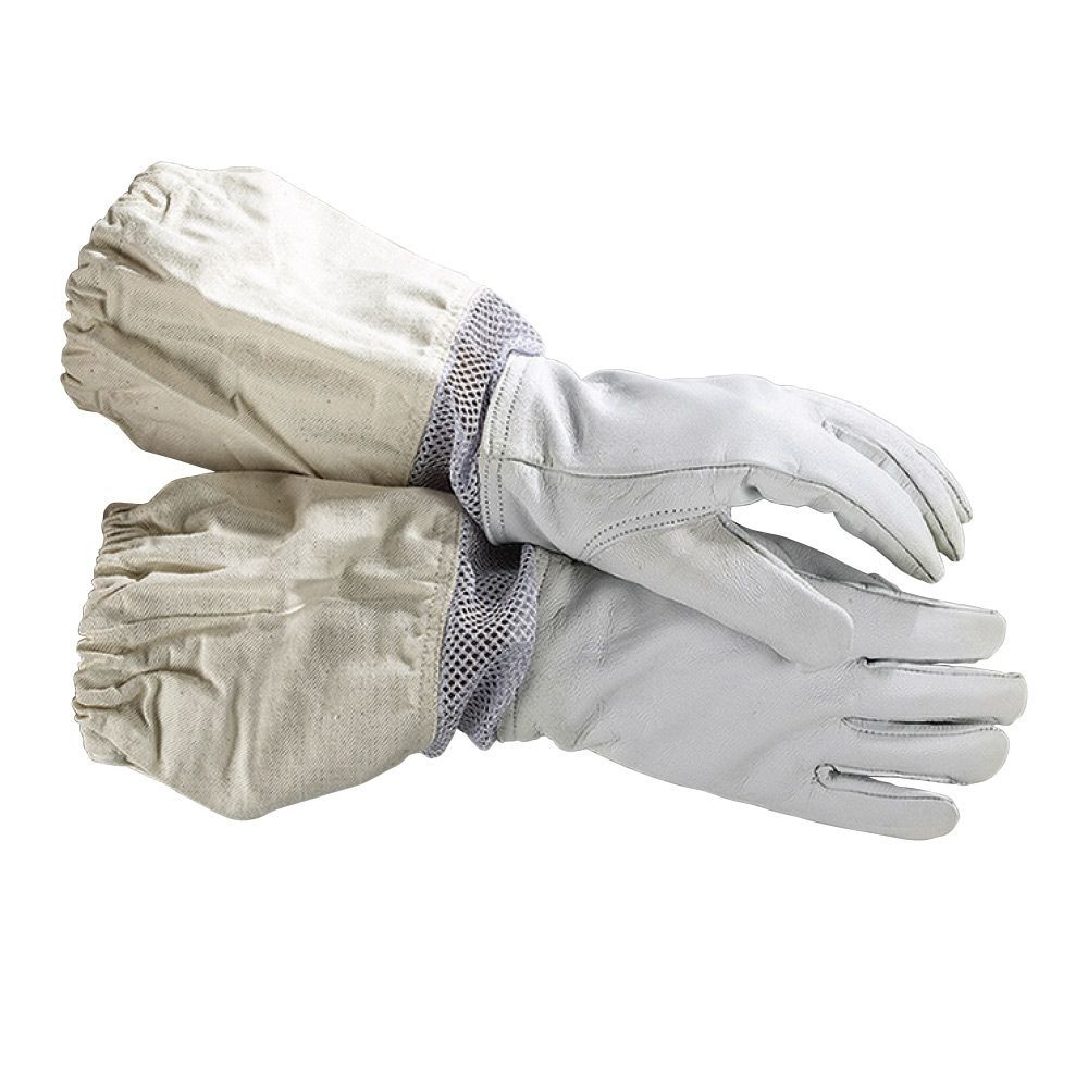 Goat Skin Vented Leather Gloves – Astor Apiaries